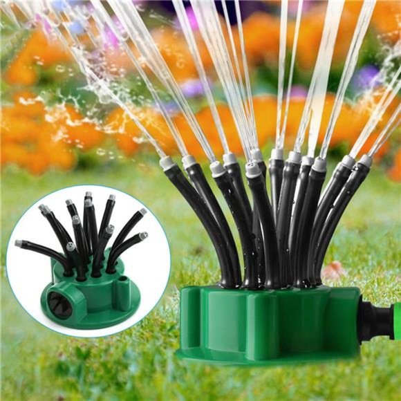 Other | 36 Flexible 12 Tubes Garden Yard Lawn Water Sprinkler Watering ...